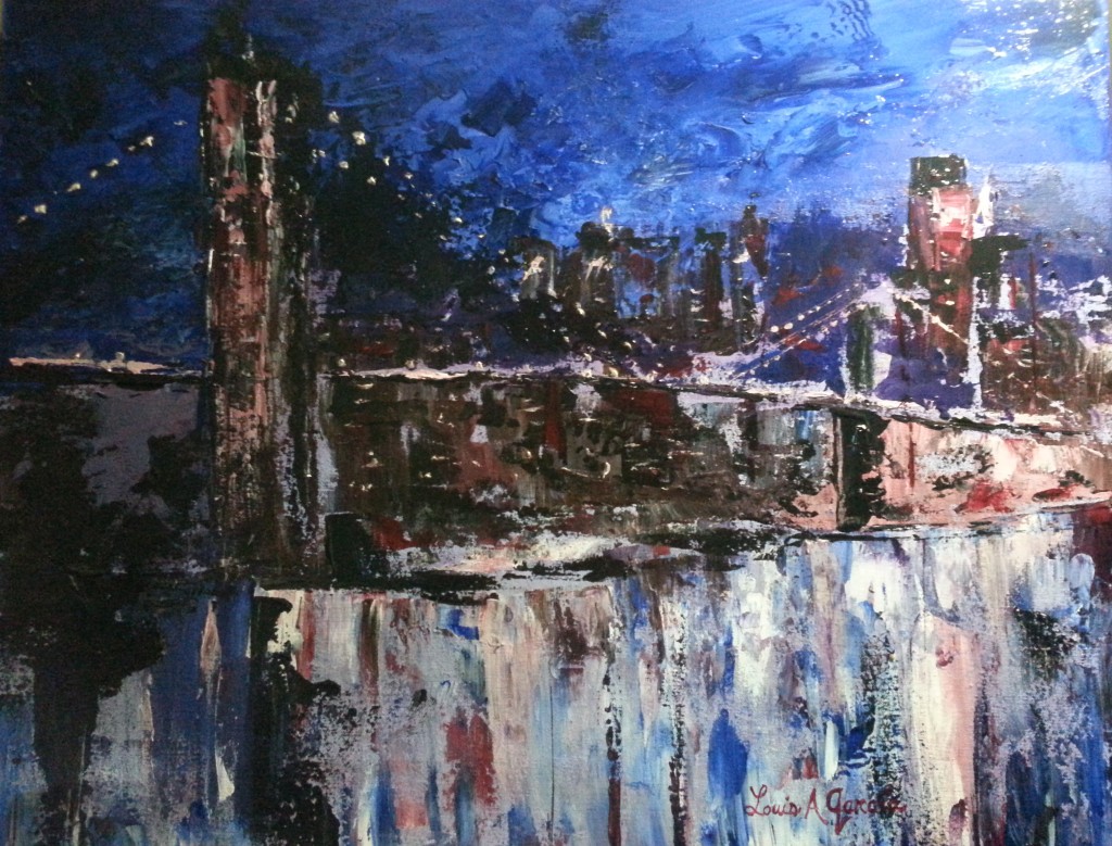 Brooklyn Bridge - Louis Garcia Art